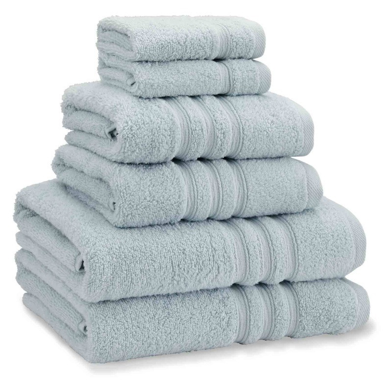 Catherine Lansfield Zero Twist Duck Egg Towel - Sheet, Cotton by ...