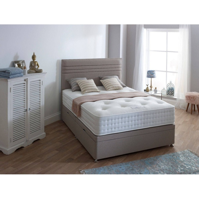 Highgrove Mayfair 1000 Ottoman Divan Set - 120cm Small Double - Side ...