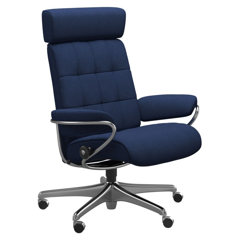 Stressless London Office Chair With Adjustable Headrest - Batick ...