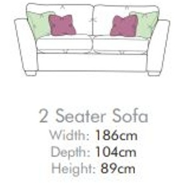 Downtown Freddie Sofa - 2 Seater - Grade B, Wood by Downtown | ufurnish.com