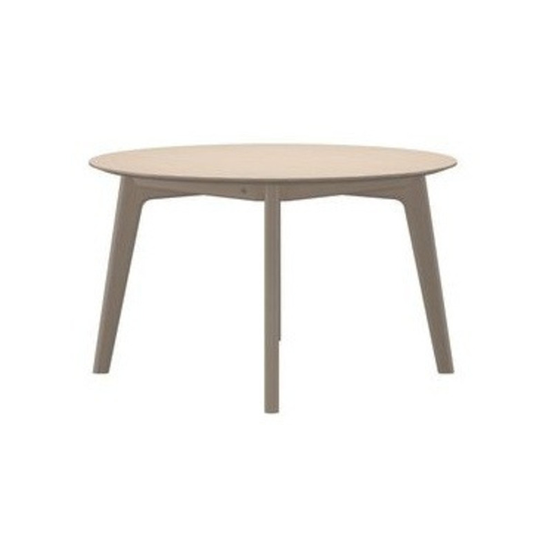 Stressless Bordeaux Round Dining Table - Wood Finish by Downtown ...