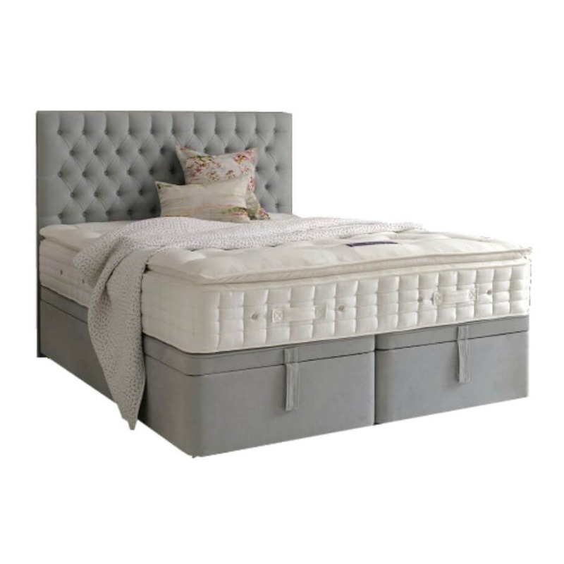 Hypnos Alvescot Pillow Top Super Storage Ottoman Divan Set - 180cm ...
