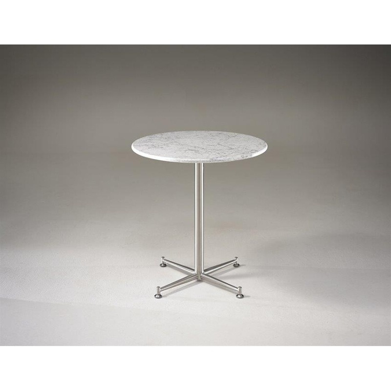 Hnd Cortina Round Kitchen Table - 60cm Diameter - C3, Stainless Steel ...
