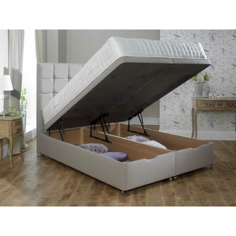 Relyon Ortho Turn Pocket 1500 Platform Top Ottoman Divan Set - 180cm ...