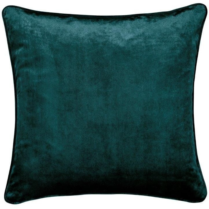 Helena Springfield Escala Teal Velvet Cushion by Downtown | uFurnish.com