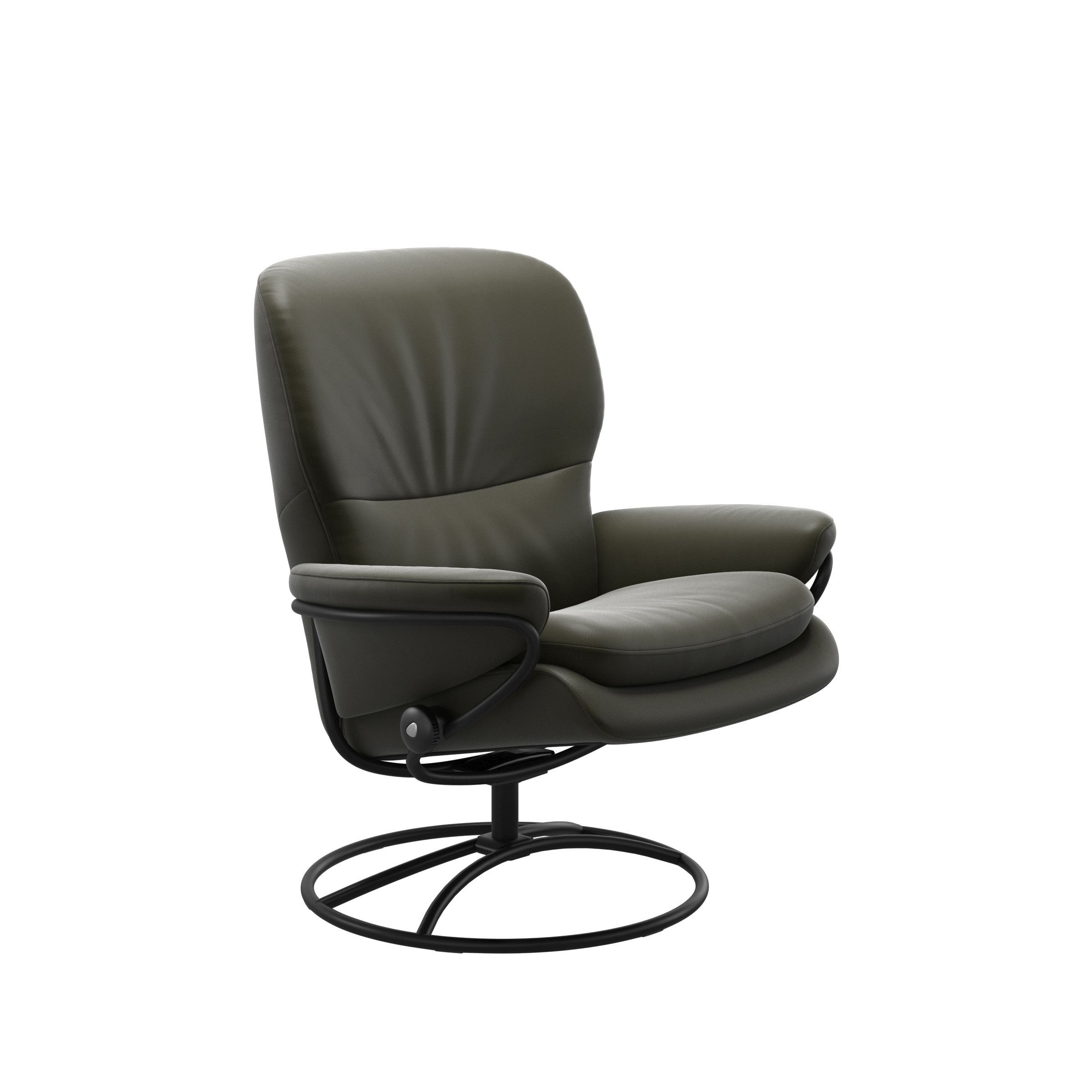 "Stressless Rome Low Back Chair Original Base, Leather, [""Chair""]" by ...