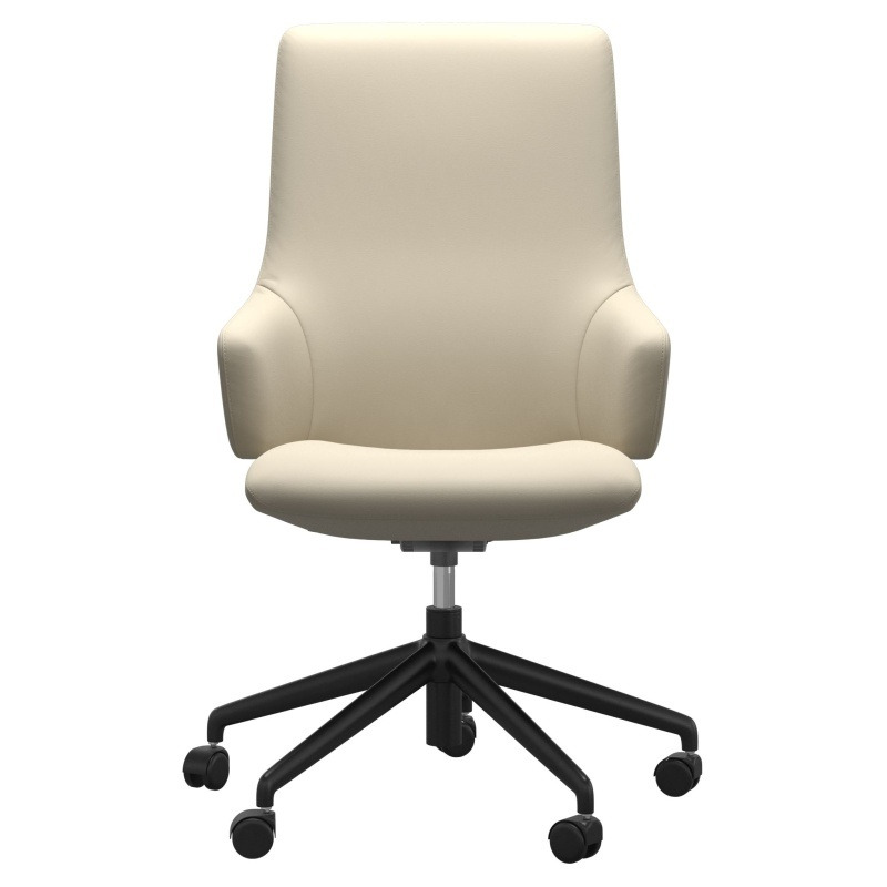 Stressless Laurel High Back Home Office Chair With Arms - Paloma ...
