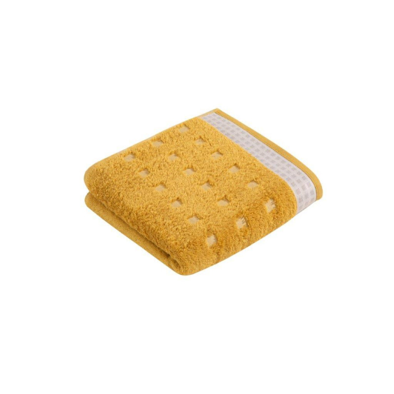 "Vossen Country Feeling Towels Curry - [""Yellow""], Face" by Downtown ...