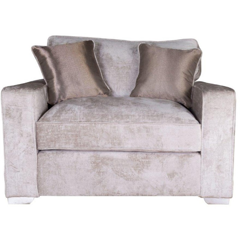 Downtown Bertie Love Chair - Fabric - Grade B, Geometric by Downtown ...
