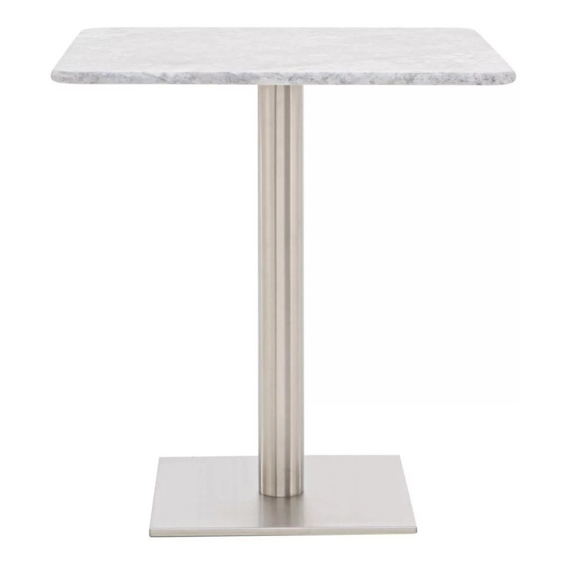 Hnd Helsinki Square Dining Table - 60cm x 60cm - C2, Stainless Steel ...