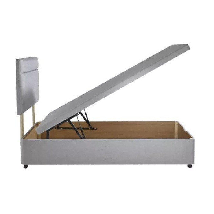 Relyon Dreamworld Pure Natural 1400 Platform Top Ottoman Divan Set ...