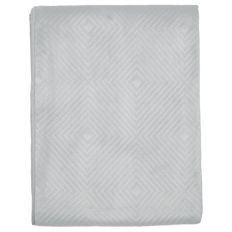 Helena Springfield Opulence Throw Silver, Velvet, Geometric by Downtown ...