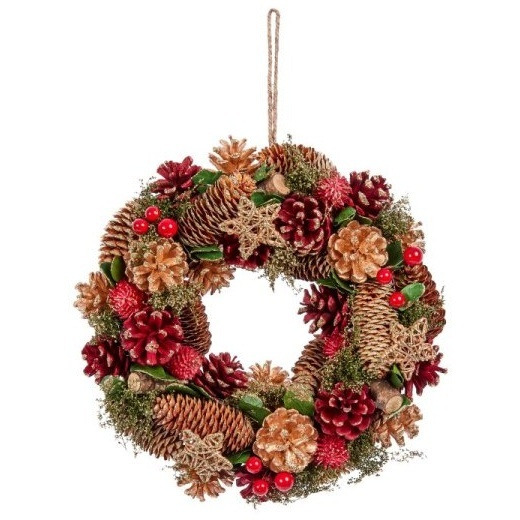 Smart Garden Three Kings Wreath - 50cm Diameter by Downtown | ufurnish.com