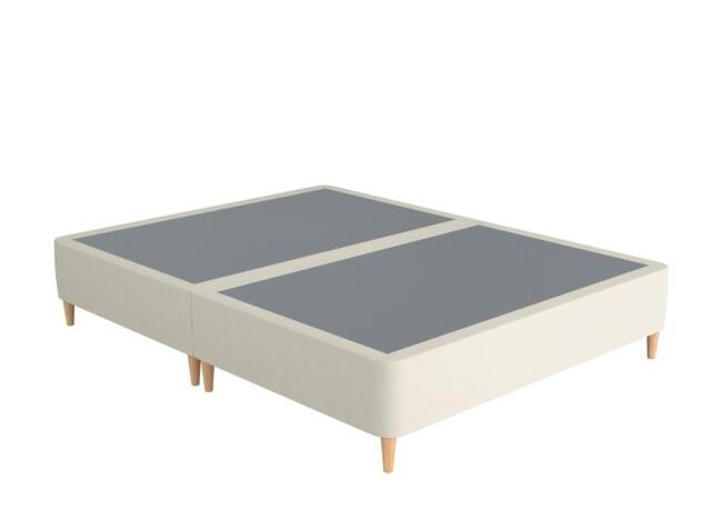 TheraPur® Shallow Divan Base - 4'6 Double - Cream by Dreams | ufurnish.com