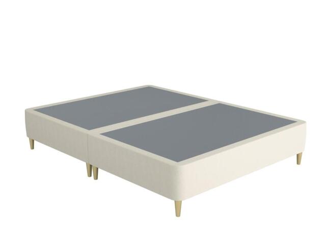 TheraPur® Shallow Divan Base - 4'6 Double - Cream by Dreams | ufurnish.com