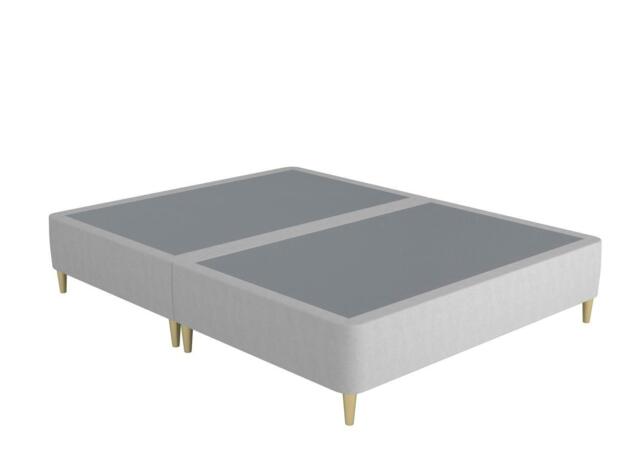 TheraPur® Shallow Divan Base - 6'0 Super king - Silver by Dreams ...