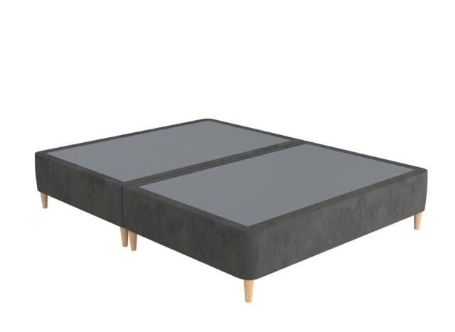 TheraPur® Shallow Divan Base - 6'0 Super king - Grey by Dreams ...