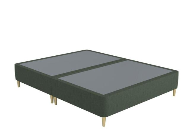 TheraPur® Shallow Divan Base - 3'0 Single - Green by Dreams | ufurnish.com