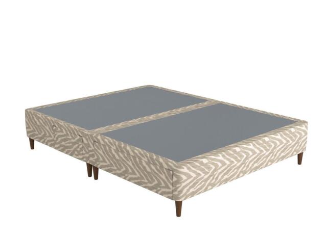 TheraPur® Shallow Divan Base - 6'0 Super king - Grey by Dreams ...