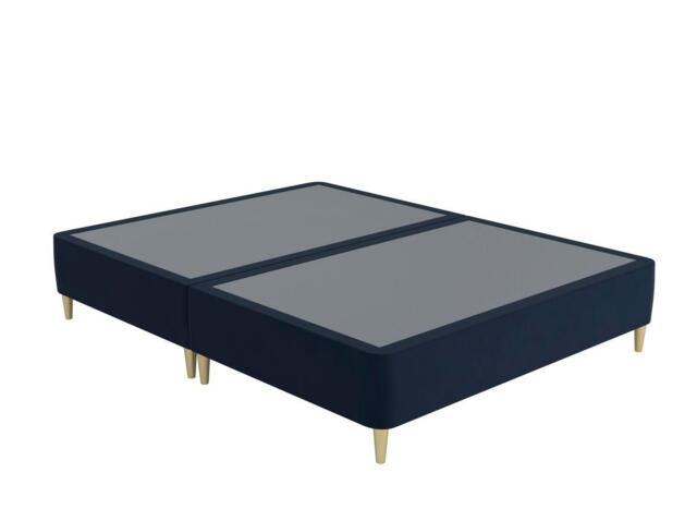 TheraPur® Shallow Divan Base - 3'0 Single - Blue by Dreams | ufurnish.com