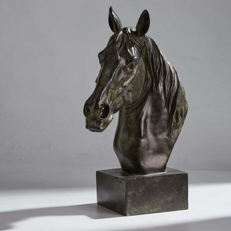 Dorma Horses Head Ornament Brown by Dunelm | ufurnish.com