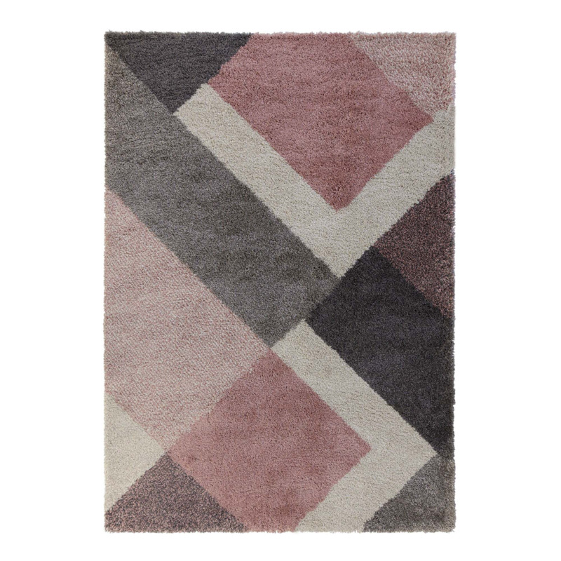 Kampala Berber Rug Kampala Pink by Dunelm | ufurnish.com