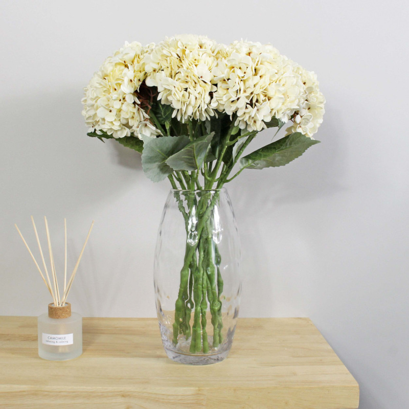 Hydrangea Cream Stem Cream by Dunelm | ufurnish.com