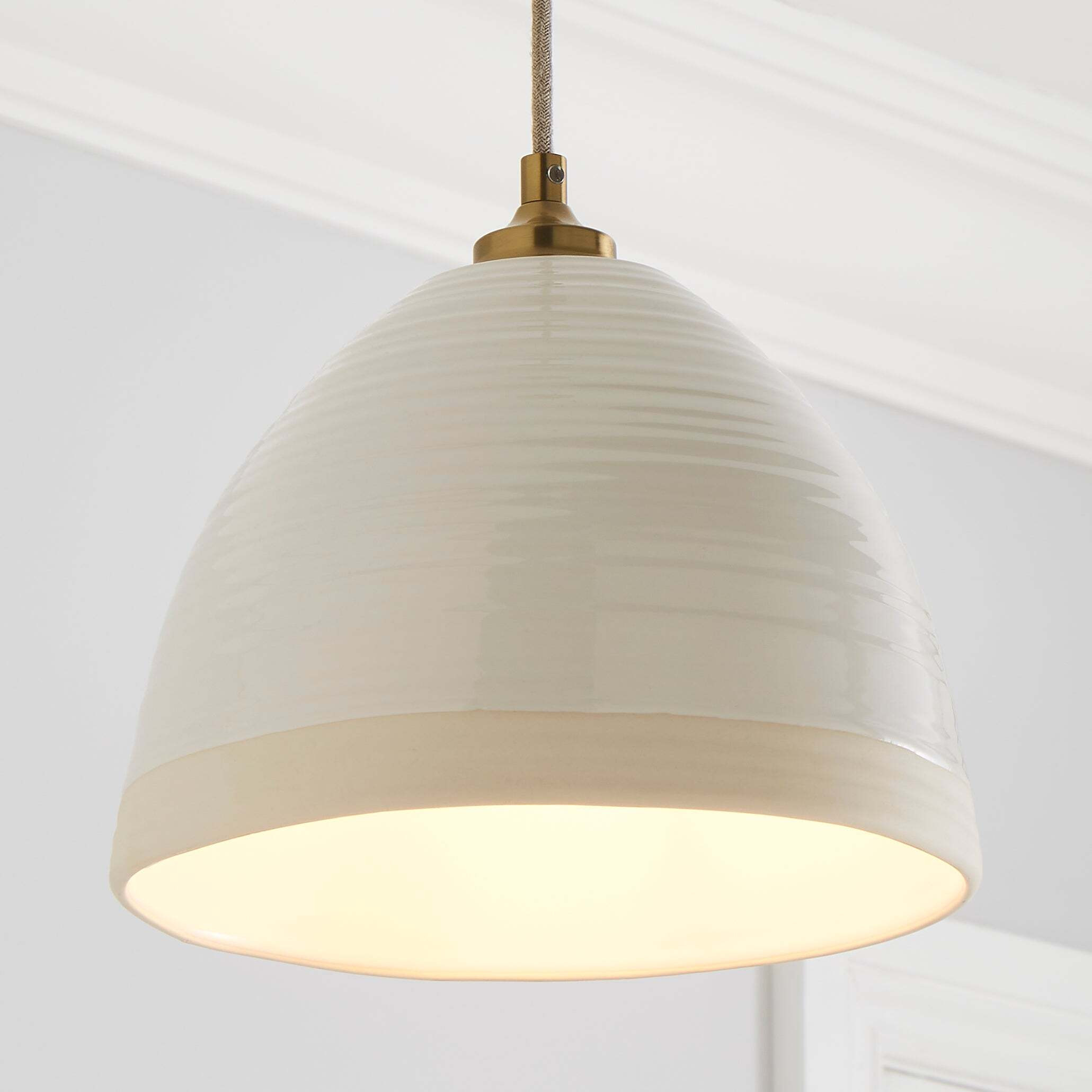 Churchgate Harby 1 Light 25cm Ceiling Fitting White by Dunelm ...