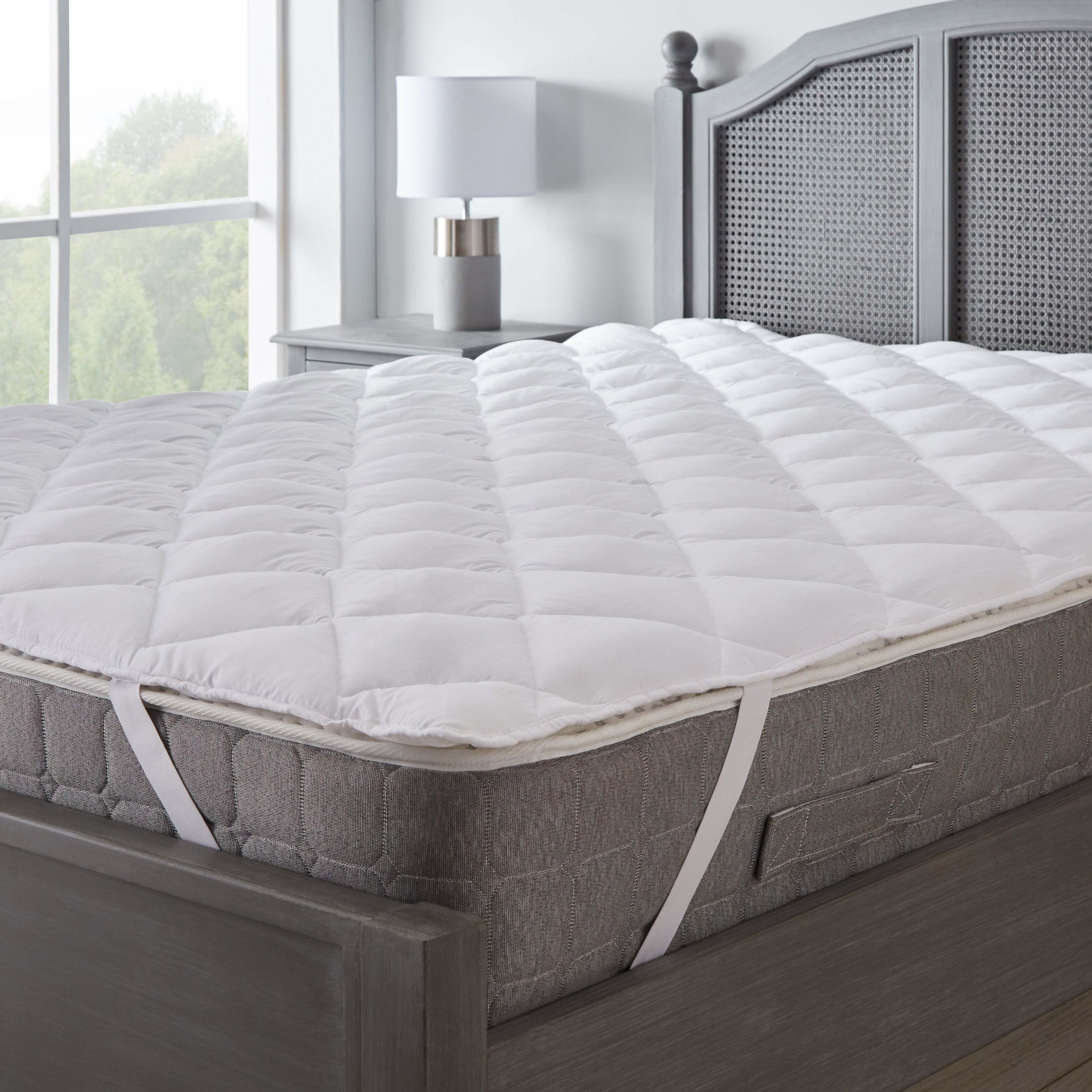 Superbounce Mattress Topper White by Dunelm | ufurnish.com