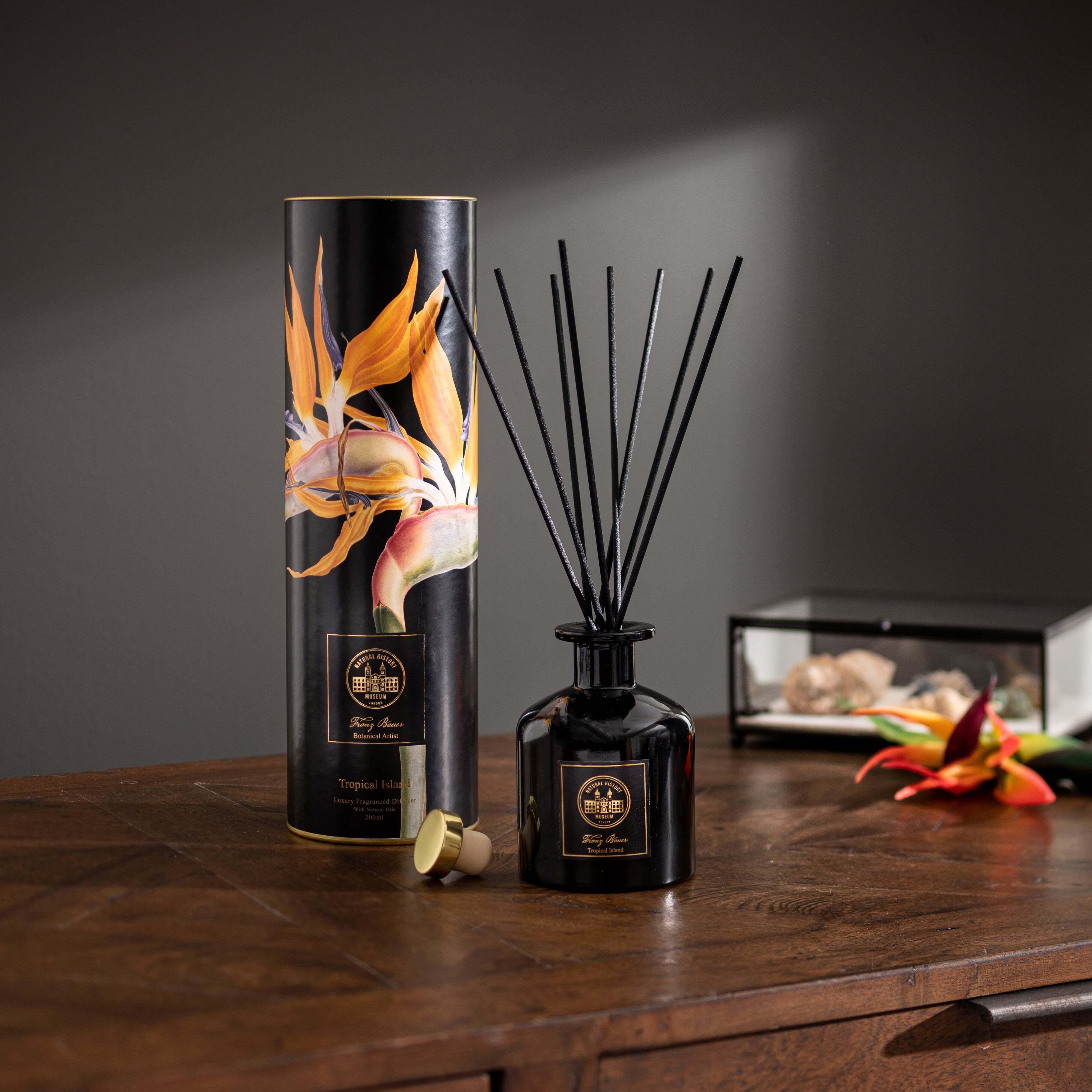 Tropical Island Diffuser, 200ml BlackGold by Dunelm | ufurnish.com