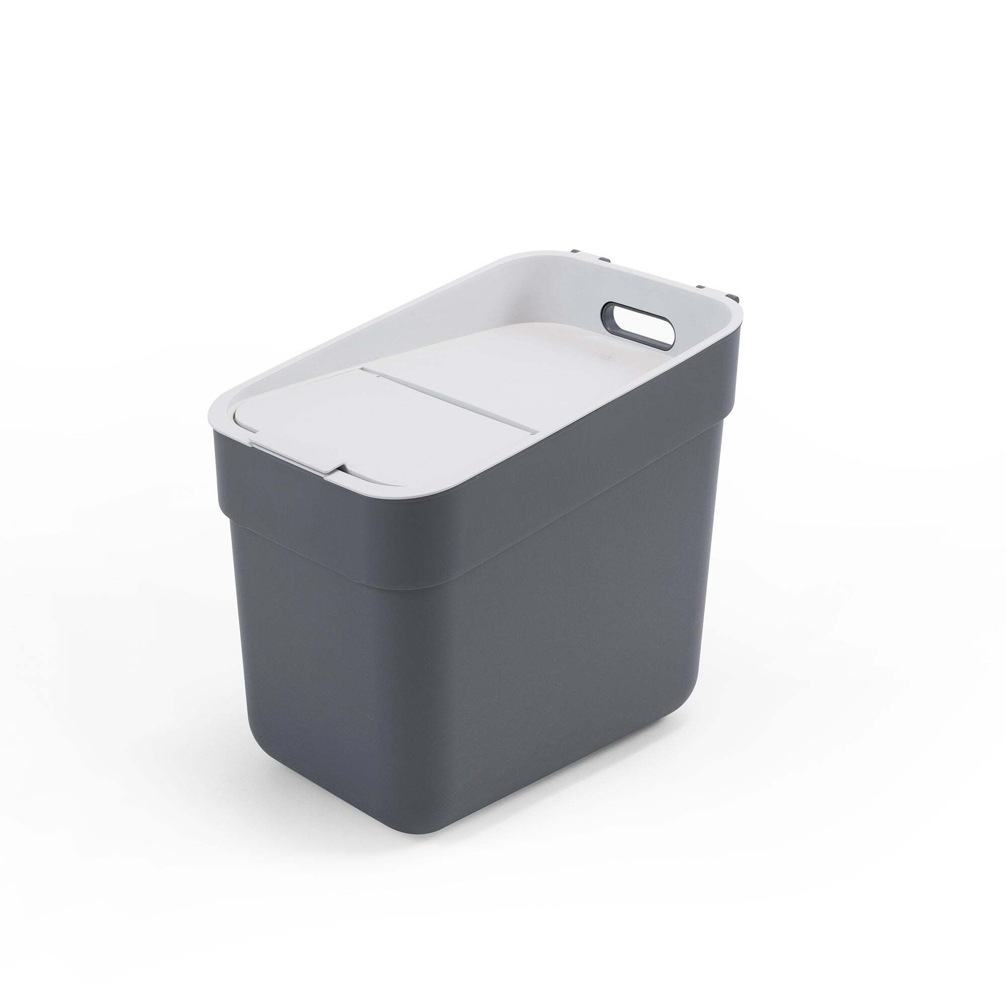 Curver Ready To Collect 20L Bin Dark Grey by Dunelm | ufurnish.com