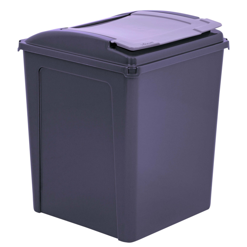 Wham 50L Recycling Bin Navy by Dunelm | ufurnish.com