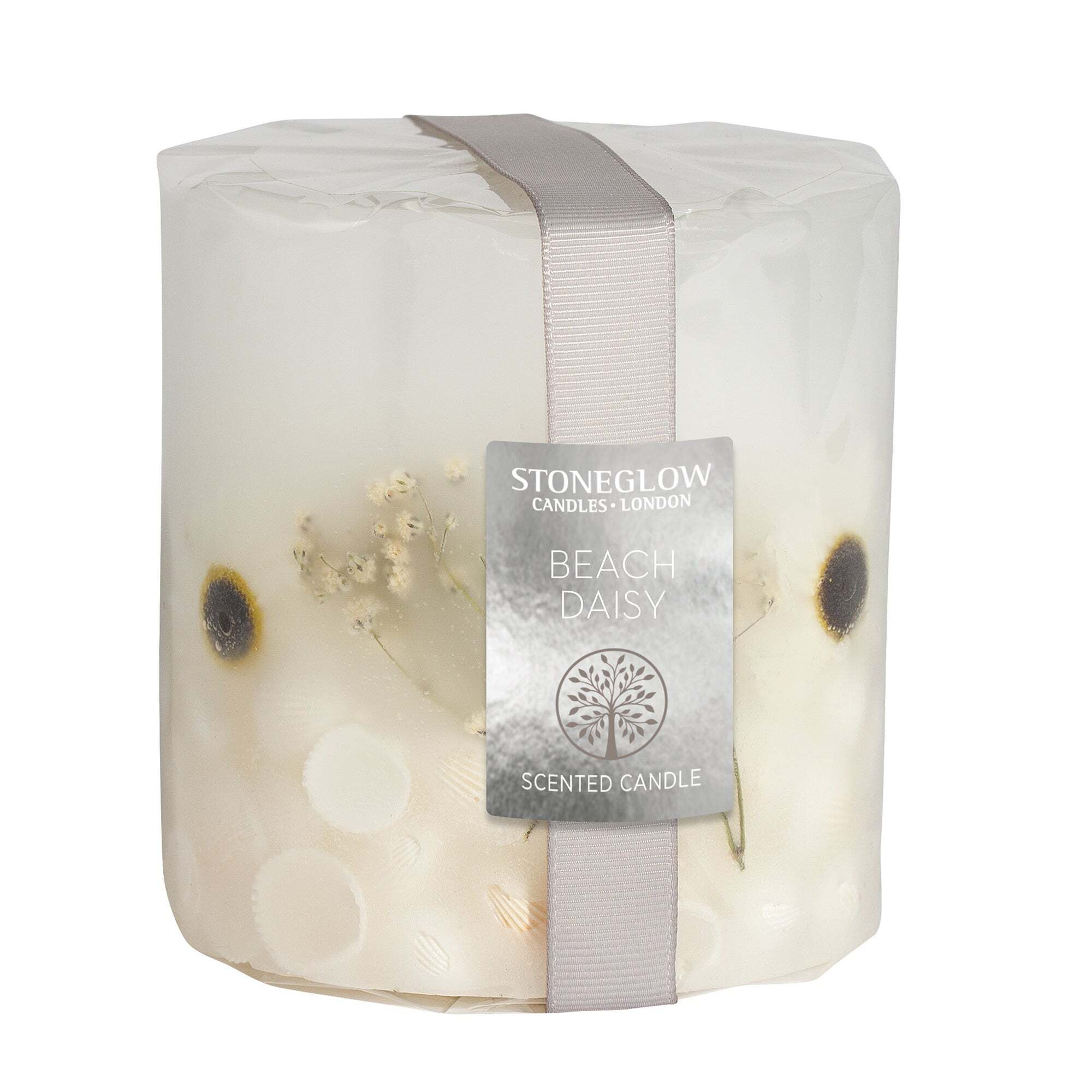 Beach Daisy Scented Wax Candle White by Dunelm | ufurnish.com