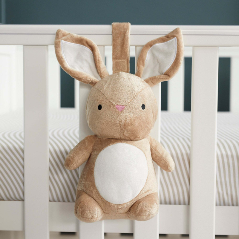 Ickle Bubba Bunnychino Sleep Aid Plush Toy Brown by Dunelm | ufurnish.com