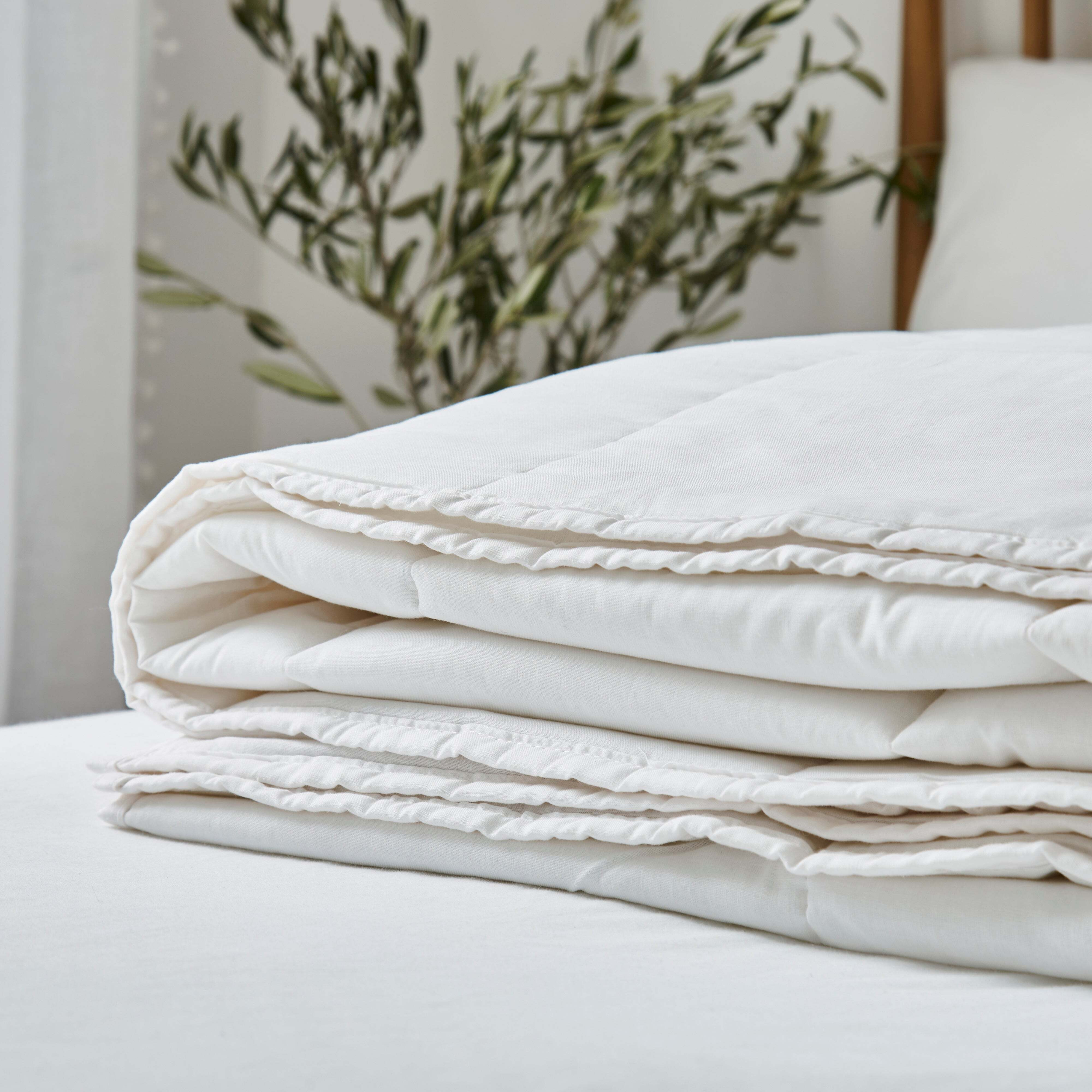 Fogarty Cool Cotton 1 Tog Summer Duvet White by Dunelm | ufurnish.com