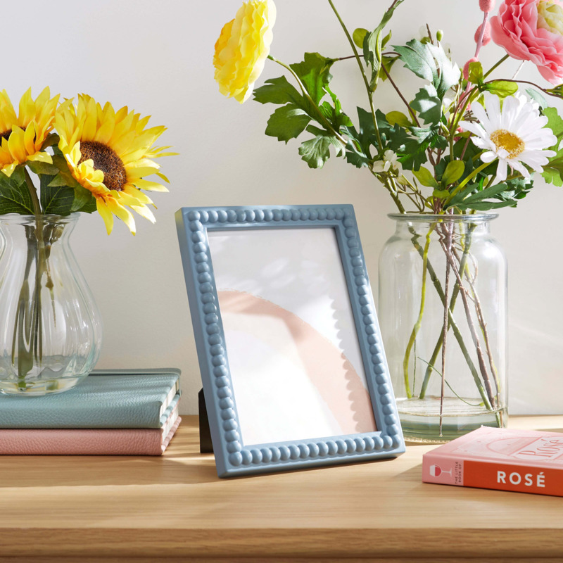 Bobbin Blue Photo Frame Ashley Blue by Dunelm | ufurnish.com