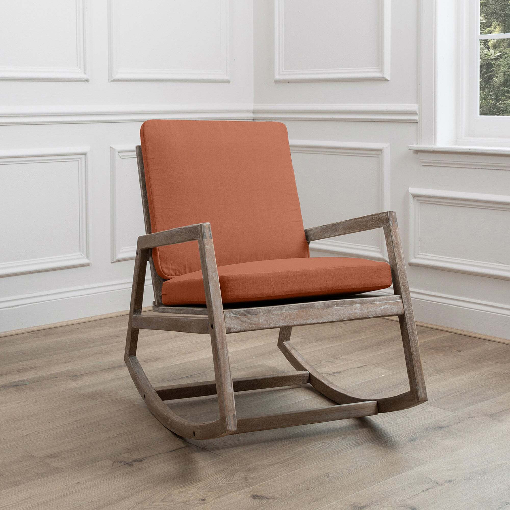 Jonas Tivoli Rocking Chair Tivoli Rust by Dunelm | ufurnish.com