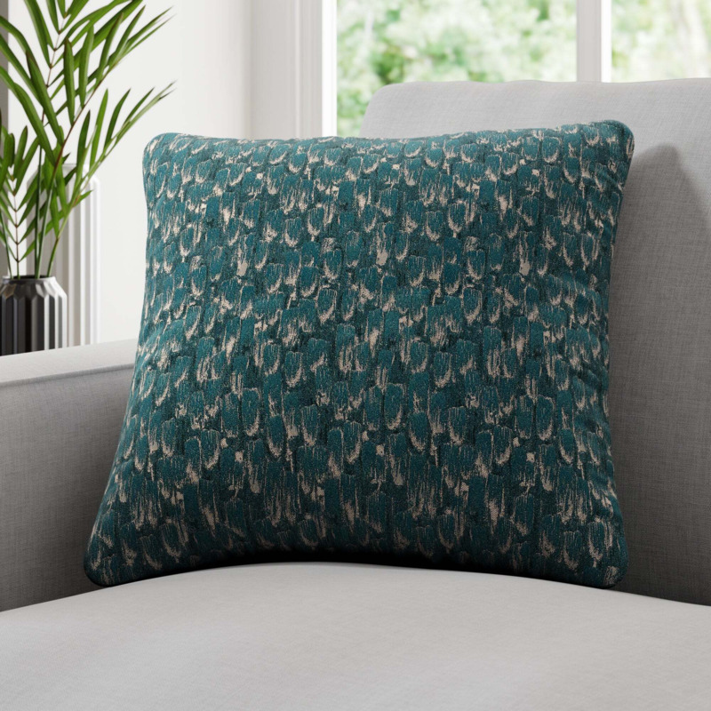 Meteor Made to Order Cushion Cover Meteor Peacock by Dunelm | ufurnish.com