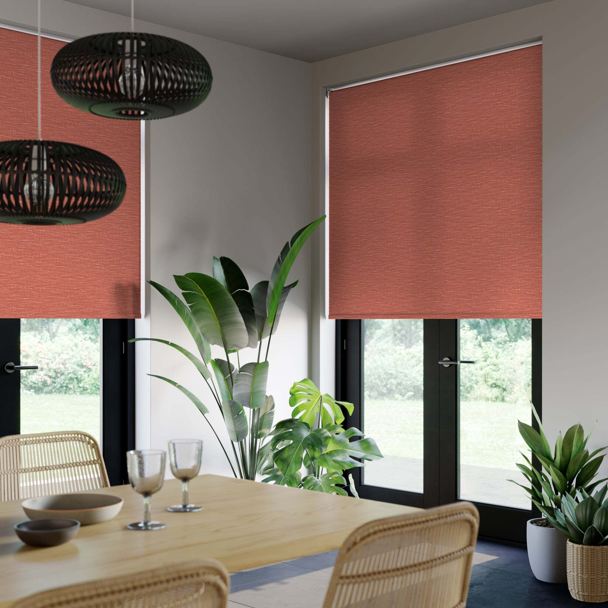 Ophelia Made to Measure Daylight Roller Blind Ophelia Burnt Orange by ...
