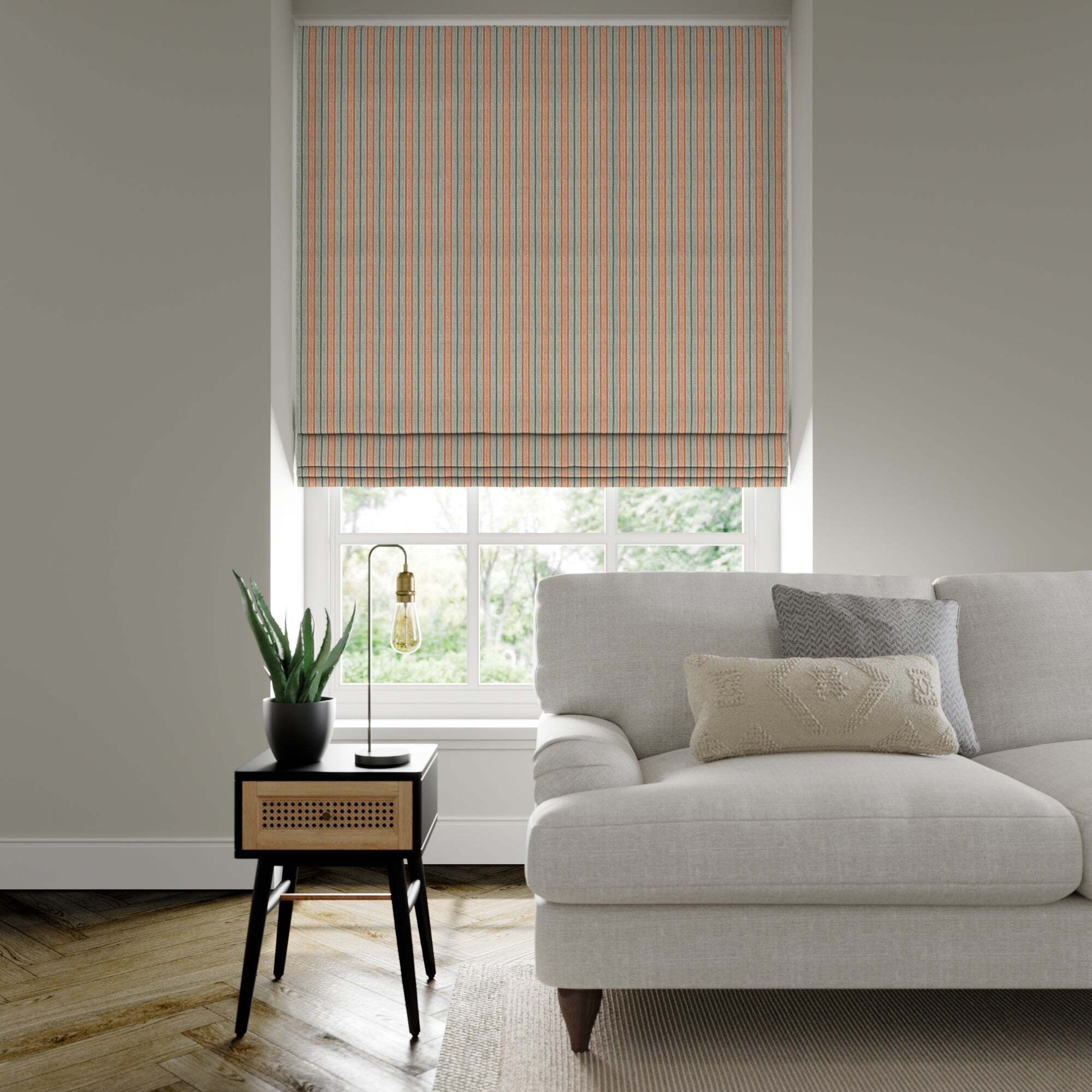Pico Made to Measure Roman Blind Pico Henna by Dunelm | ufurnish.com