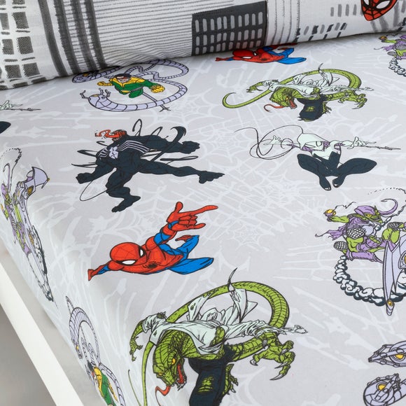 Marvel Spider-Man Fitted Sheet by Dunelm | ufurnish.com