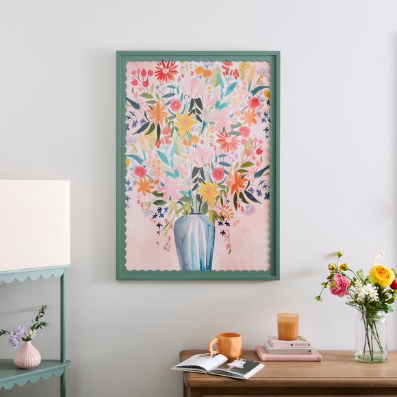 Remi Scalloped Photo Frame by Dunelm | ufurnish.com