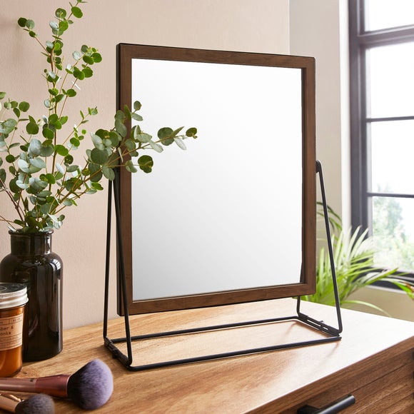 Fulton Free Standing Dressing Table Mirror by Dunelm | ufurnish.com