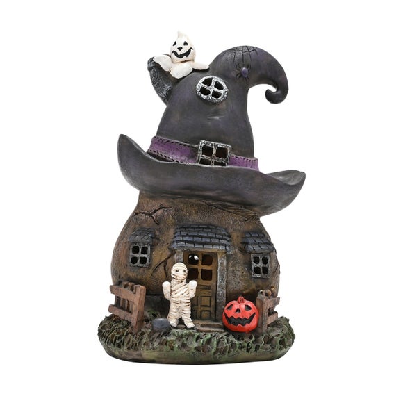 Hocus Pocus Witches House Light Up Ornament by Dunelm | ufurnish.com