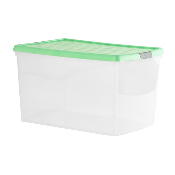 Wham Plastic Clip Top Storage Box by Dunelm | ufurnish.com