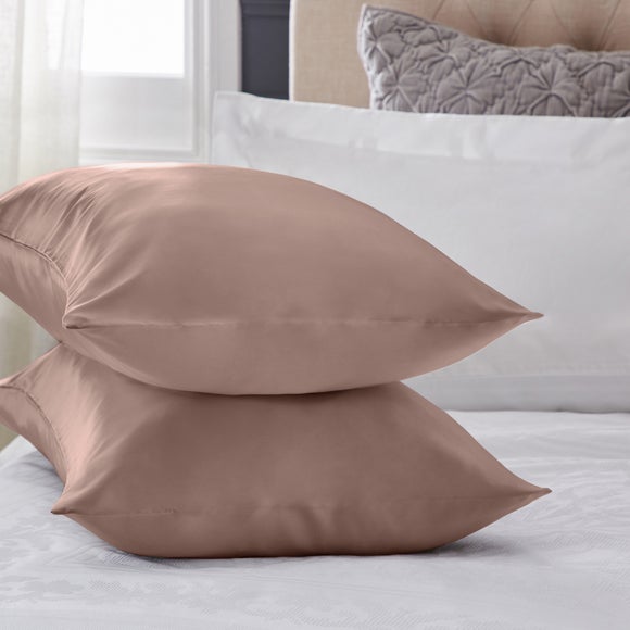 Dorma Rose Silk Pillowcase by Dunelm | ufurnish.com