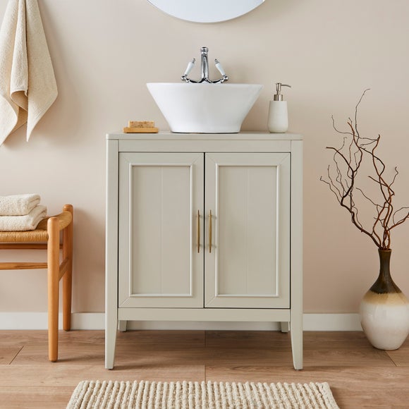 Celine Single Vanity Unit by Dunelm | ufurnish.com