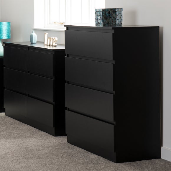 Walker 4 Draw Chest by Dunelm | uFurnish.com