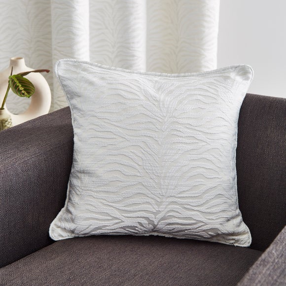 Zebra Luxe Cushion by Dunelm | ufurnish.com