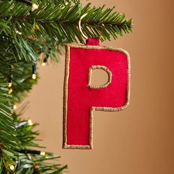 Monogram Alphabet Key Ring & Hanging Decoration by Dunelm | ufurnish.com